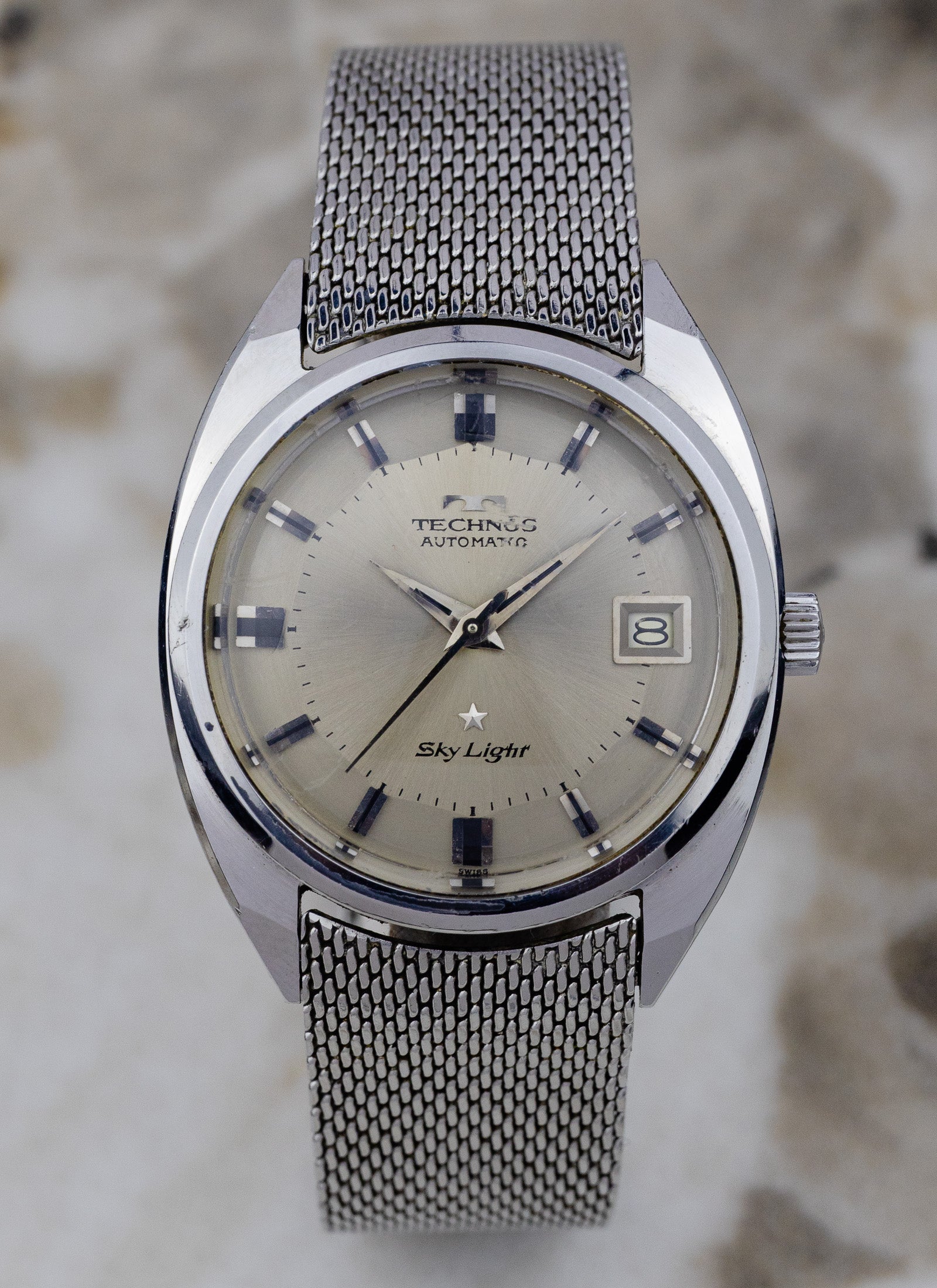 1970s Technos Sky Light Date Pie Pan 2622